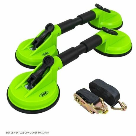 SET DE VENTUZE CU CLICHET 5M X 25MM - Piese pentru dube